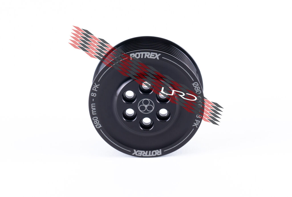 Rotrex Pulley Ring 80mm Aluminum for Hub Adapter - Underdog Racing ...