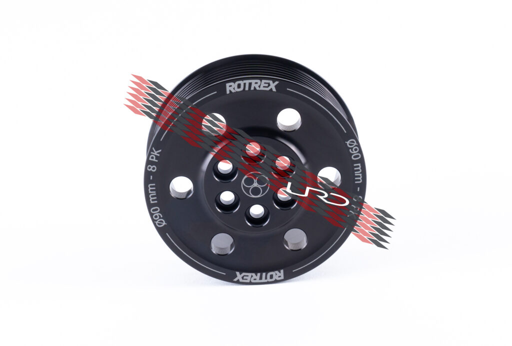 Rotrex Pulley Ring 90mm Aluminum for Hub Adapter - Underdog Racing ...