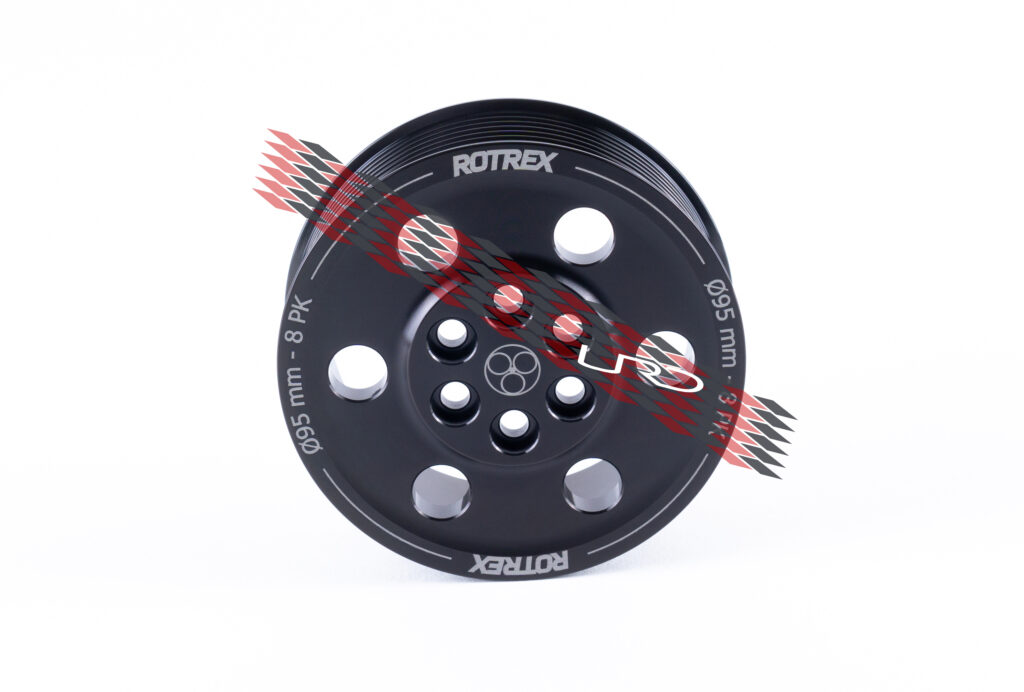 Rotrex Pulley Ring 95mm Aluminum for Hub Adapter - Underdog Racing ...