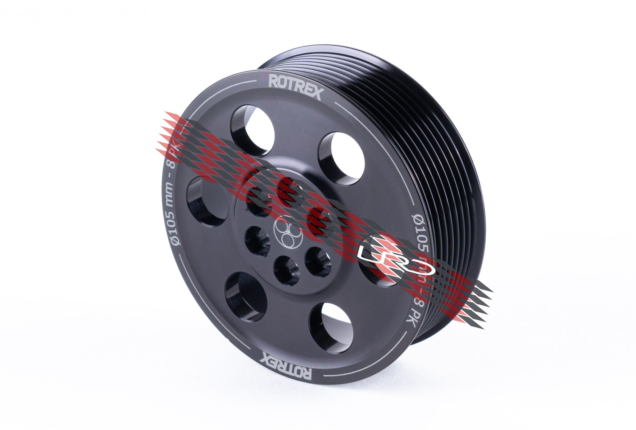 Rotrex Pulley Ring 105mm Aluminum for Hub Adapter - Underdog Racing ...