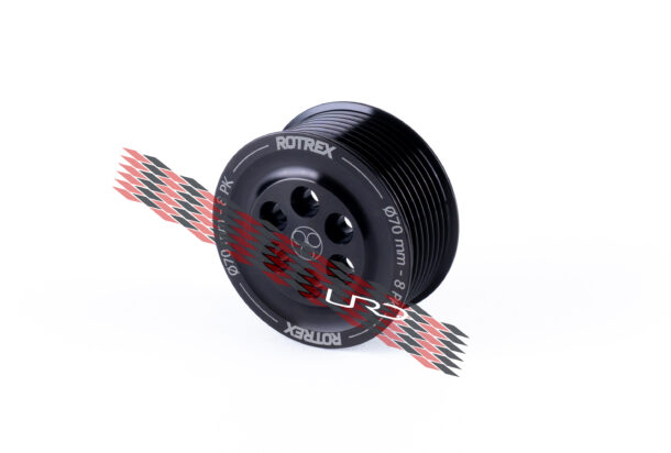 Rotrex Pulley Ring 70mm Aluminum for Hub Adpater - Underdog Racing ...