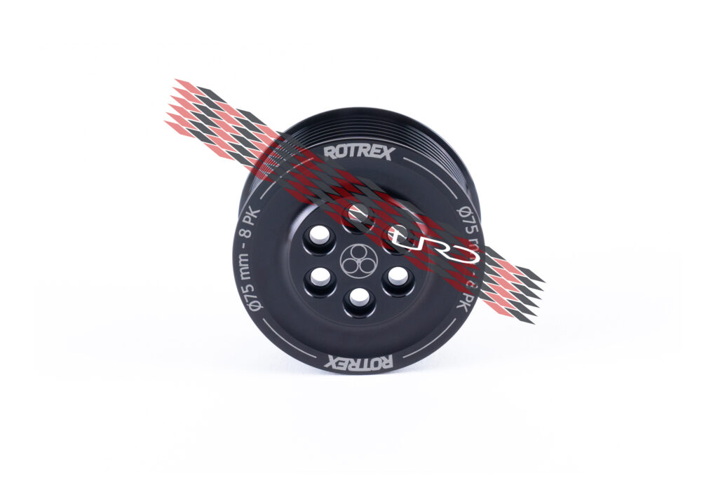Rotrex Pulley Ring 75mm Aluminum For Hub Adapter - Underdog Racing ...