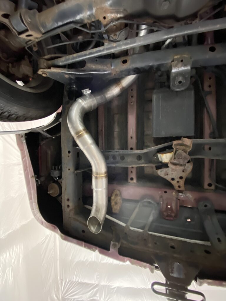 URD Stainless 3" Mark4 Exhaust HIGH TUCK, 2003-2009 4Runner V6 ...